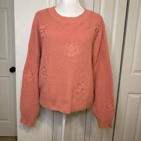 Laura Ashley | Sweaters | Laura Ashley Jumperpullover Xl Long Sleeve ...